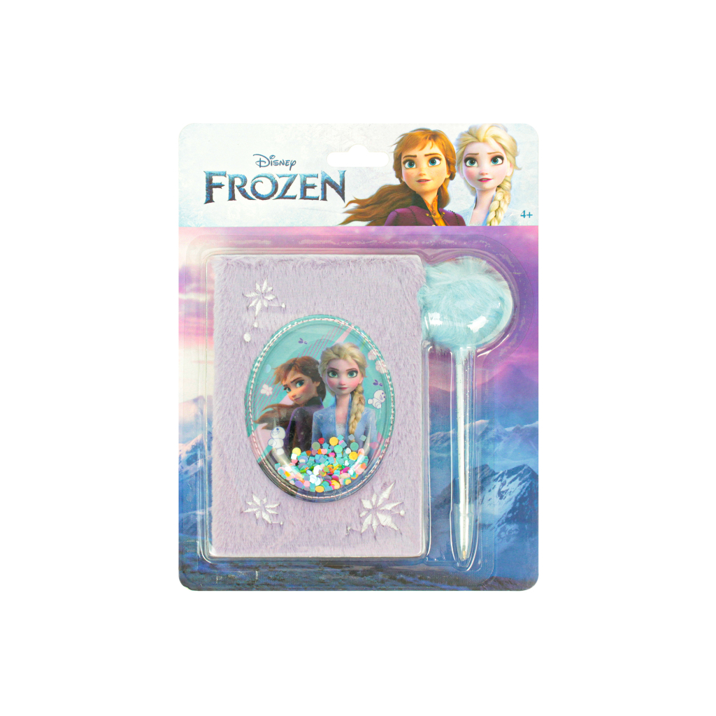 Disney Frozen II Elsa & Anna Plush Note Book Set For School & Office ...