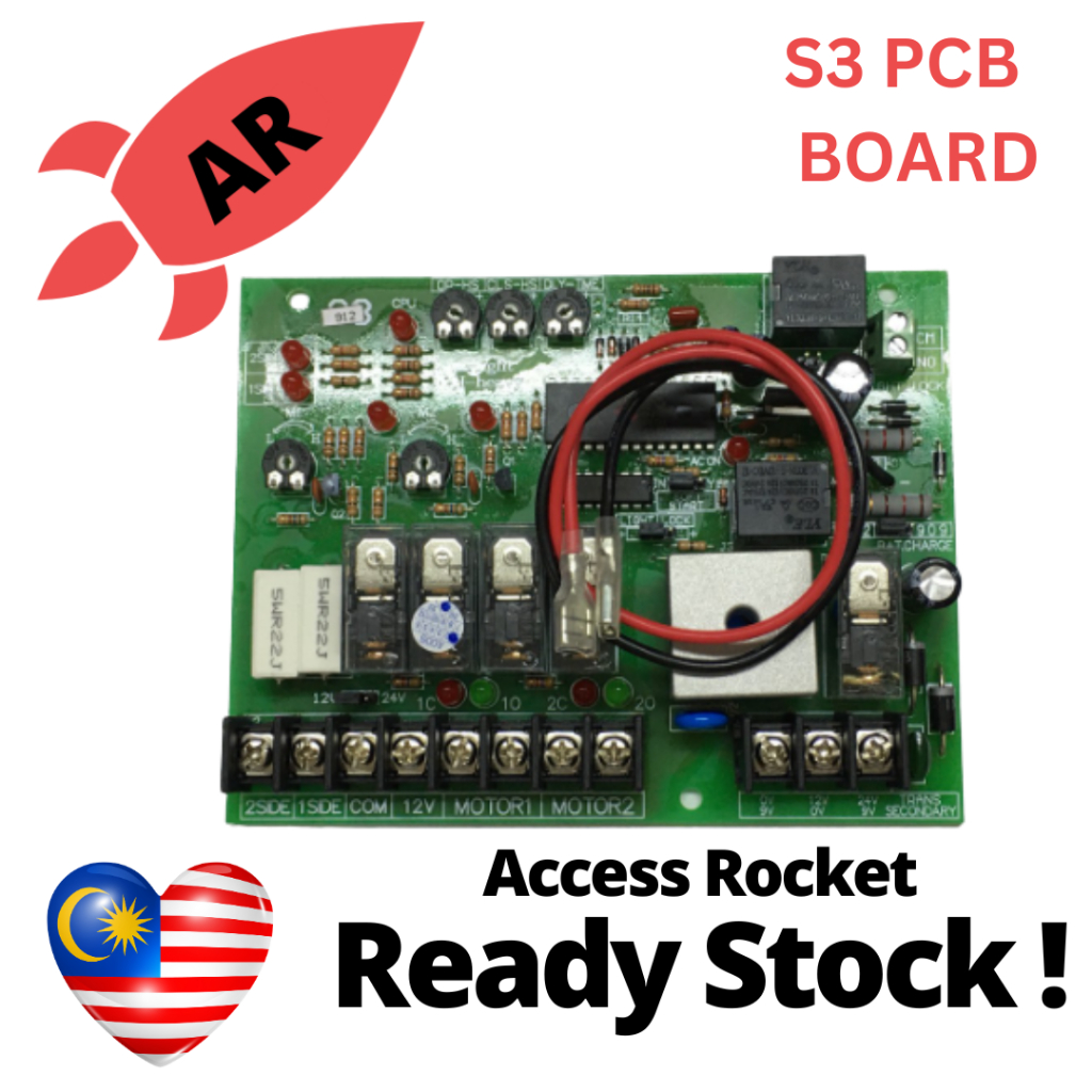 S3 AUTOGATE SWING / FOLDING GATE CONTROL BOARD PCB PANEL | Shopee Malaysia