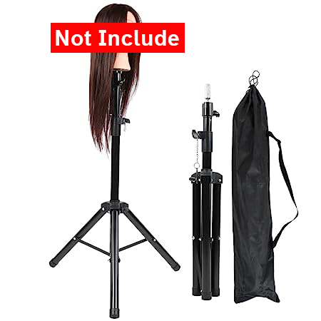 Training Head Stand, Mannequin Head Tripod, Adjustable Wig Head Stand ...