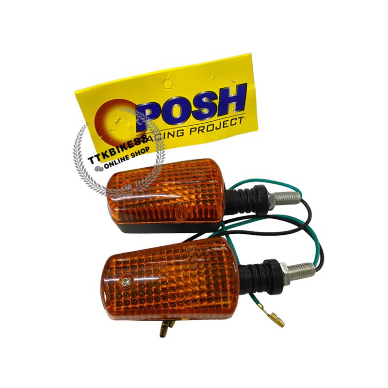 RXZ MINI BOSS SIGNAL LAMP MINI POSH LAMPU SIGNAL UNIVERSAL 1PC | Shopee ...