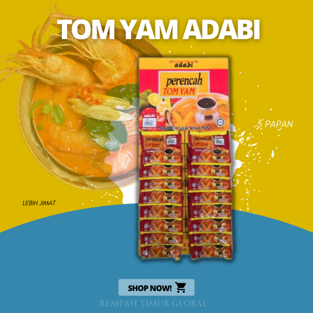 PERENCAH TOM YAM ADABI/PASTE TOM YAM/PERENCAH TOM YAM/TOM YAM MERAH ... PERENCAH TOM YAM ADABI/PASTE TOM YAM/PERENCAH TOM YAM/TOM YAM MERAH ...
