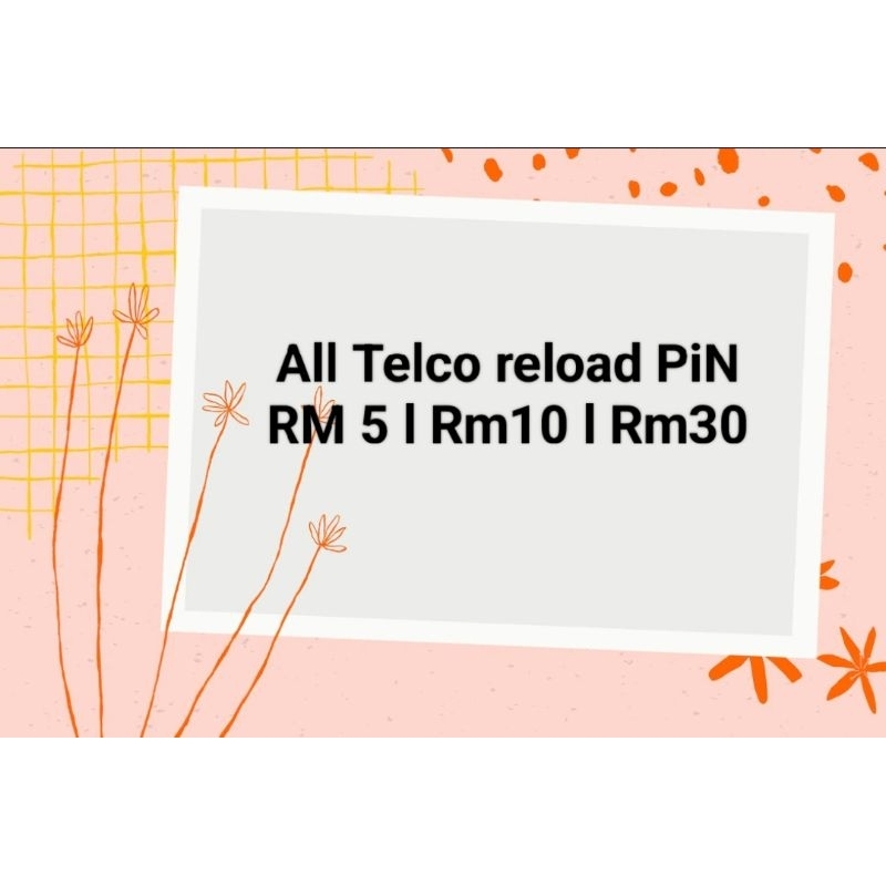 Prepaid Reload Pin/Topup Pin | Shopee Malaysia