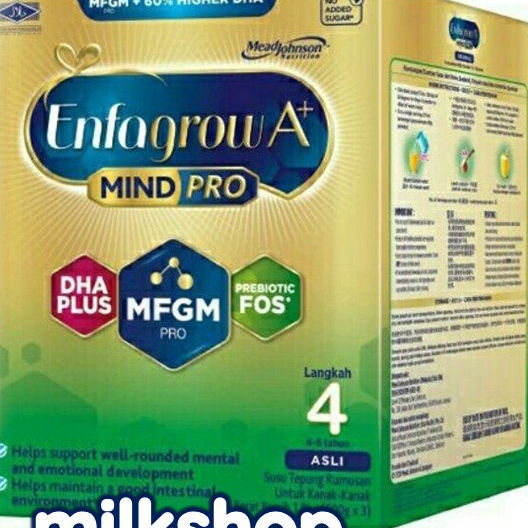 Enfagrow A+ Step4 1.74kg Asli Plain Original Step 4 Enfa Box Mindpro ...