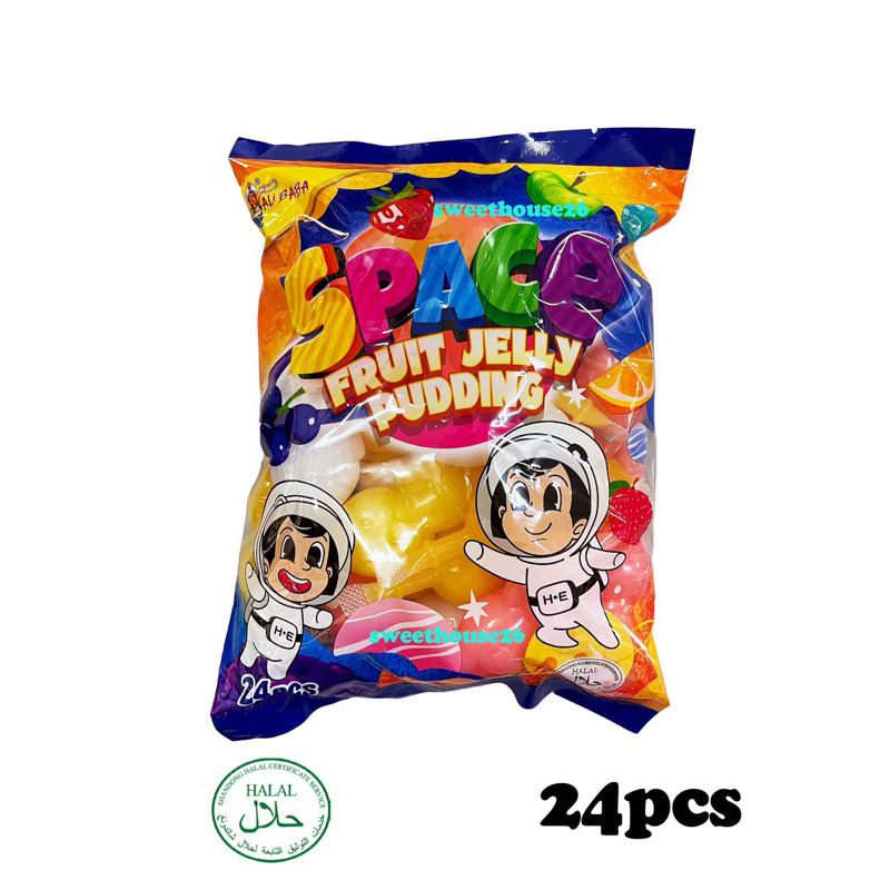 Alibaba ZiZi 5 in 1 Space Assorted Jelly Pudding 35g x 24pcs | Shopee Malaysia
