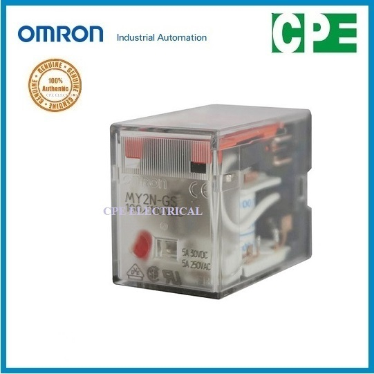 OMRON MY2N-GS-R POWER RELAY AC 240V 110V / DC 24V 12V | Shopee Malaysia