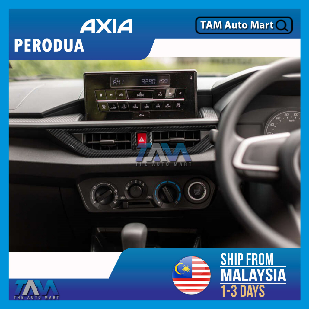 Perodua Axia 2nd Gen (A300)(2023-2024) Center Aircond Lining Cover ...