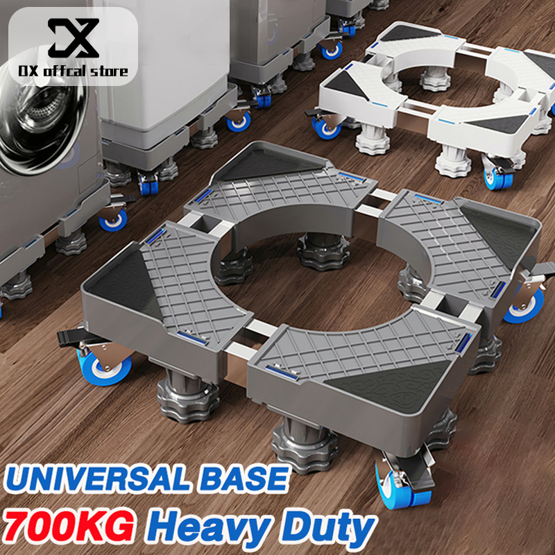 New Ajustable Washing Machine Stand Stainless Steel Refrigerator Base ...