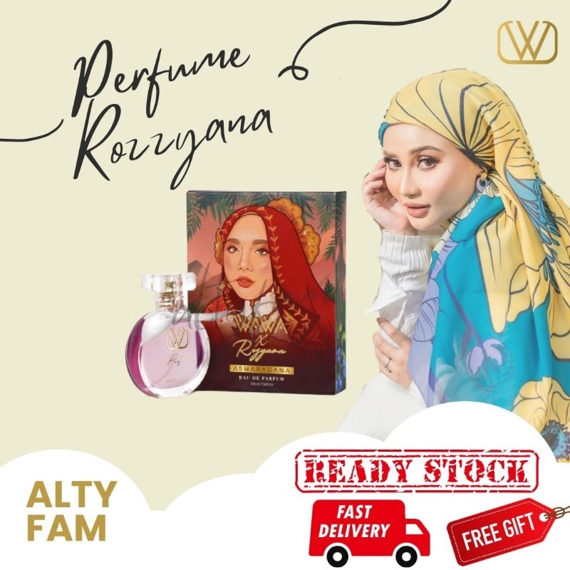 WAWA X ROZYANA PERFUME ASMARADANA EDISI 30ML. | Shopee Malaysia