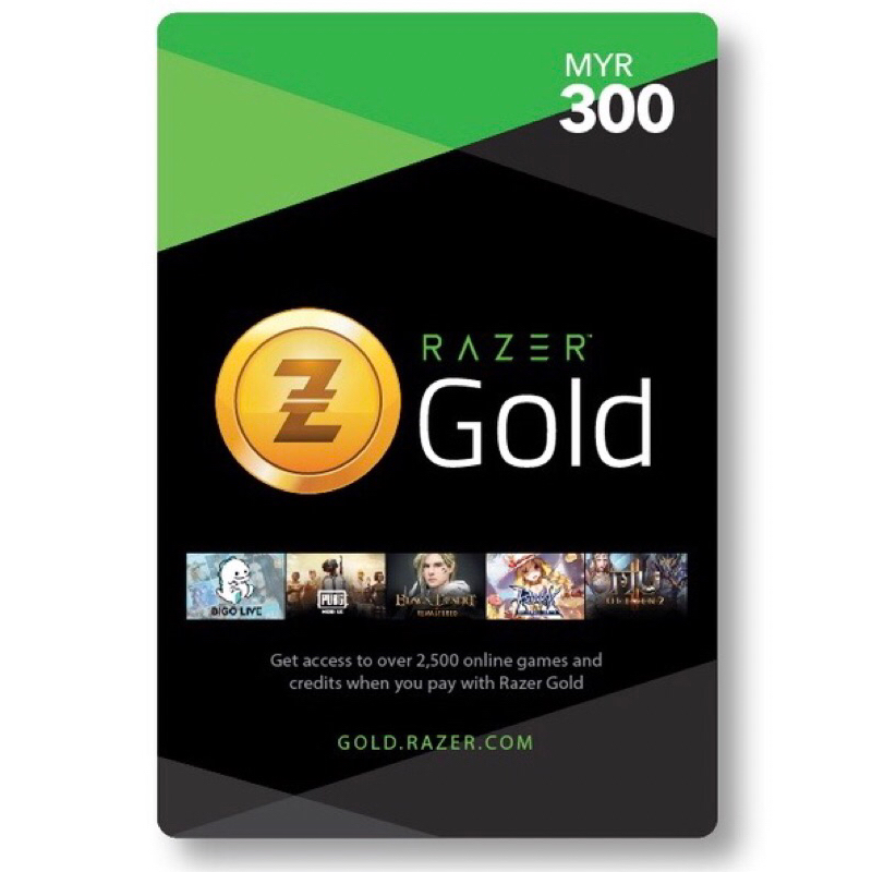 Razer Gold Pin Code Malaysia Rm5/Rm10/Rm20/Rm30/RM50/Rm100/Rm150/Rm200 ...