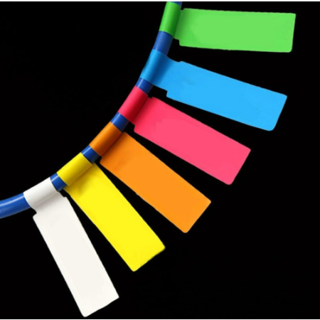 Waterproof Wrap Around Cable Label Cable Marker Tag Cable Marker Label ...