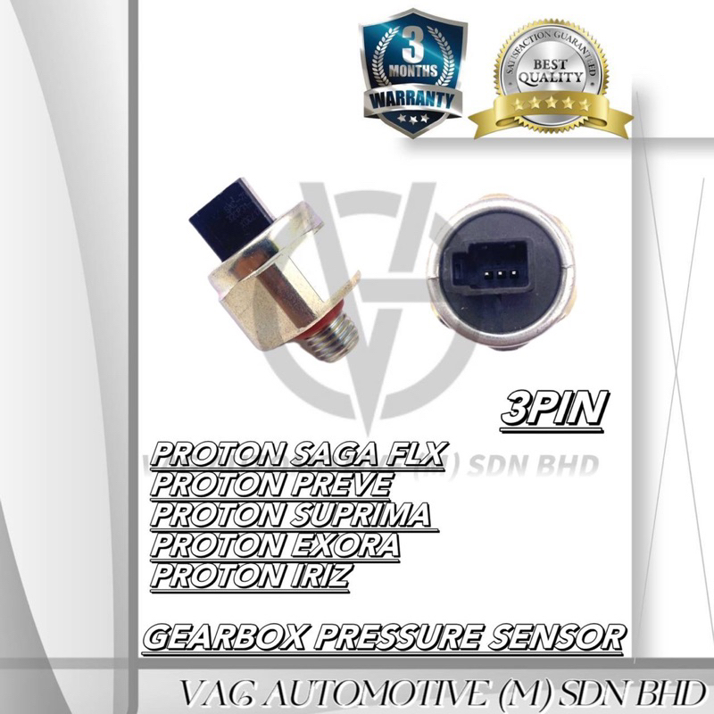 PROTON SAGA FLX,PREVE,SUPRIMA,EXORA,IRIZ(3PIN)GEARBOX PRESSURE SENSOR ...