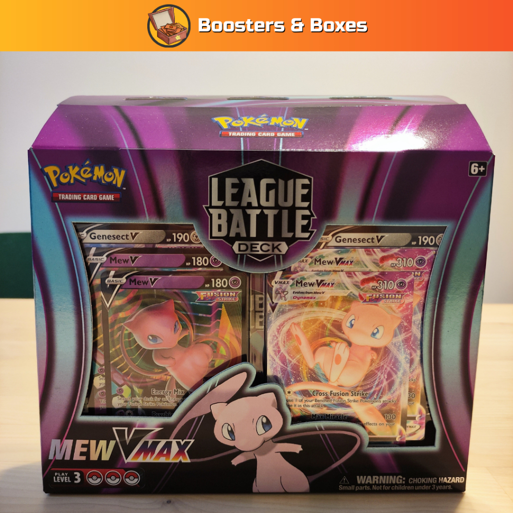Pokémon TCG: Mew VMAX League Battle Deck | Shopee Malaysia