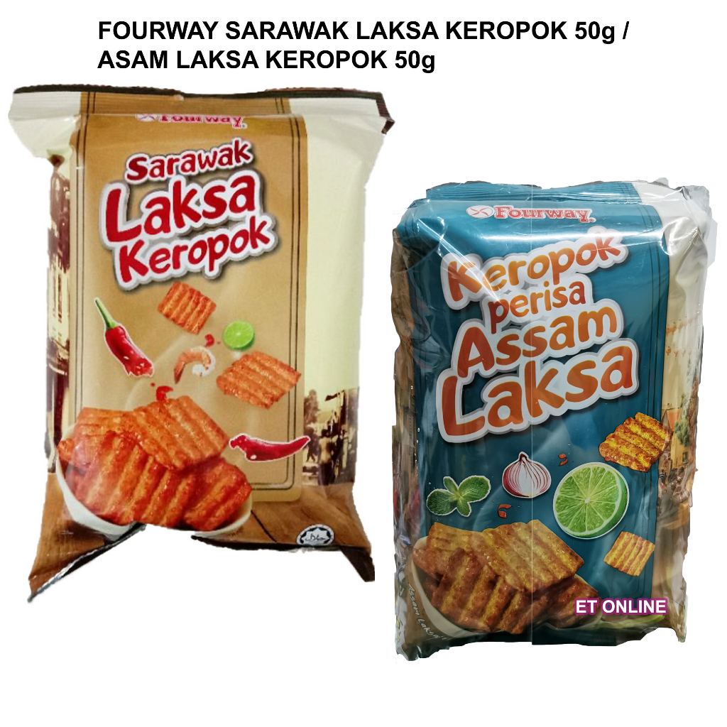 READY STOCK [HALAL] EXP FROM JUNE 2026 Fourway Sarawak Laksa Keropok ...