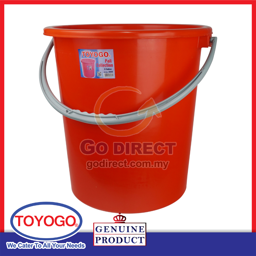 TOYOGO 30L Pail Water Bucket Food Grade Basin Tub Mop | Air Tong Baldi ...