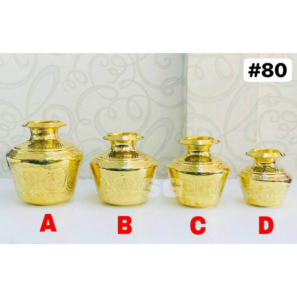 Brass / Vengalam Asthalakshmi Kudam | Shopee Malaysia