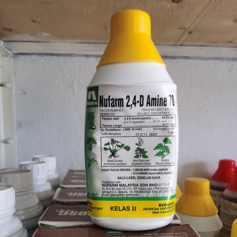 Nufarm 2 4 D Amine 70 1 Liter | Shopee Malaysia