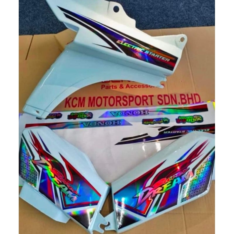 STICKER HONDA EX5 DREAM CHROME RAINBOW | Shopee Malaysia