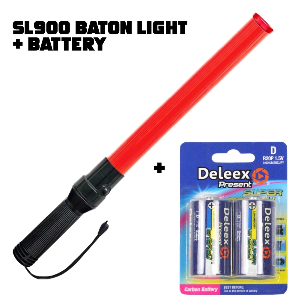 54cm Baton Light Traffic Baton Light Rechargeable Security Baton Led ...