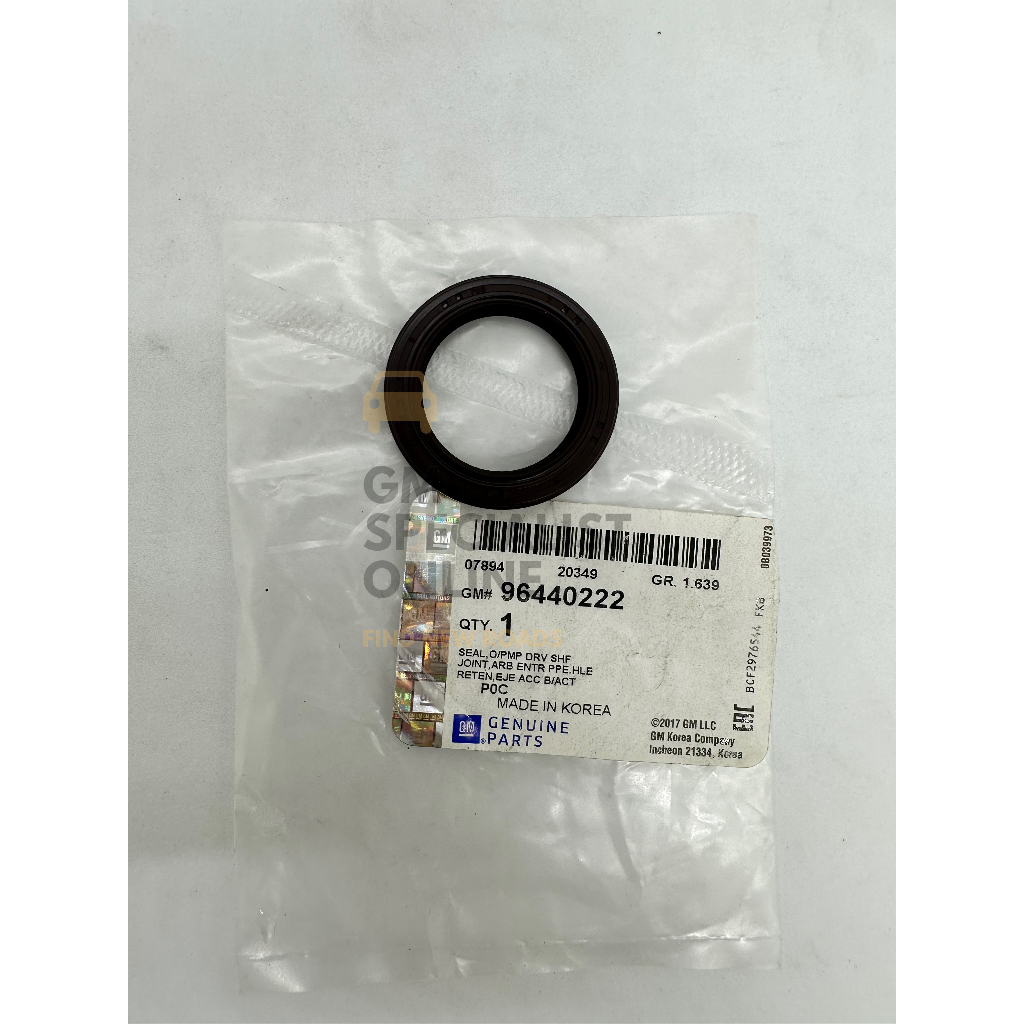 TIMING OIL SEAL (GENUINE) > 96440222 > CAPTIVA 2.0 (C100) > (SIZE ...