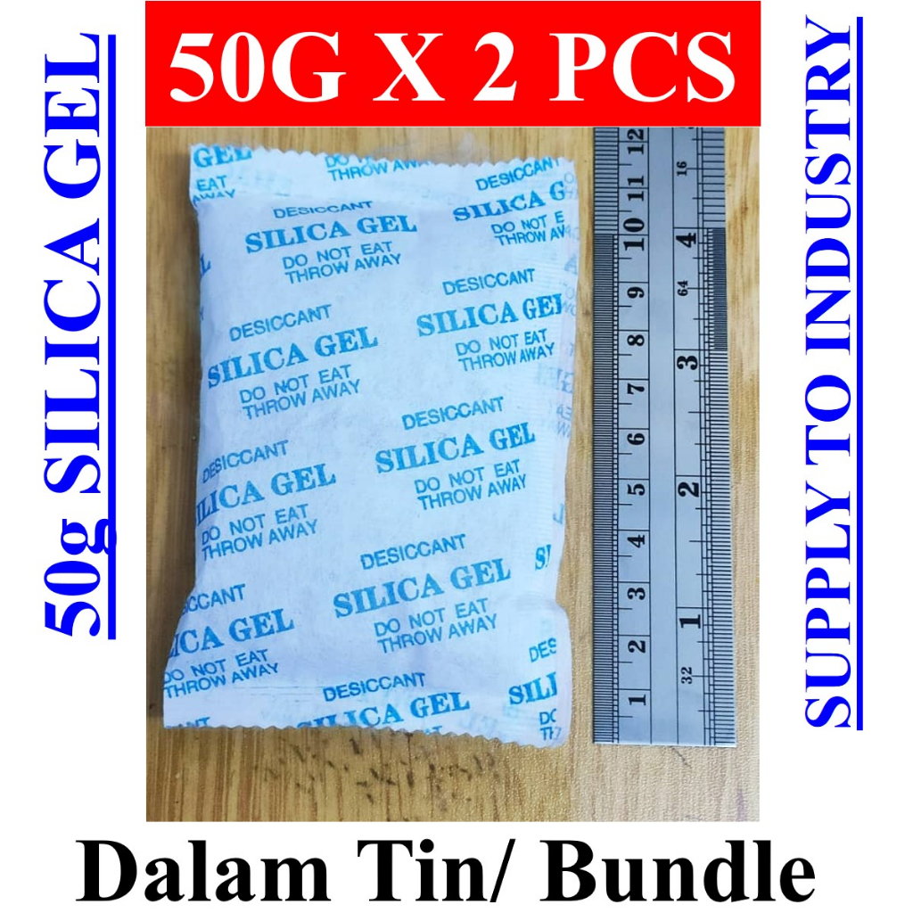 Silica Gel For Food Shoes BorongMurah Desiccant Blue Silica Gel Bag Wardrobe 10G, 20G, 30G, 40G ...