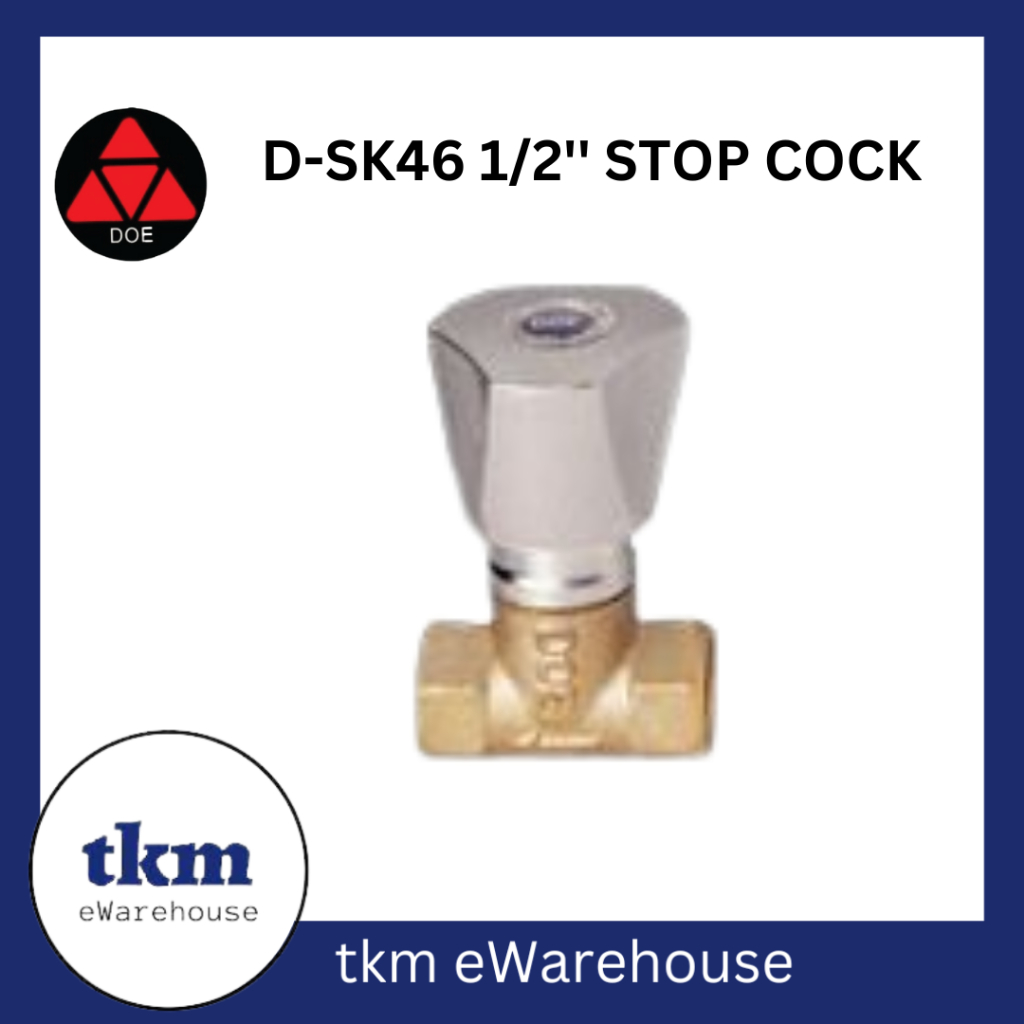 [TKM] BRAND DOE SHOWER STOPCOCK/CONCEALLED SK46 1/2'' / SK72 3/4 ...
