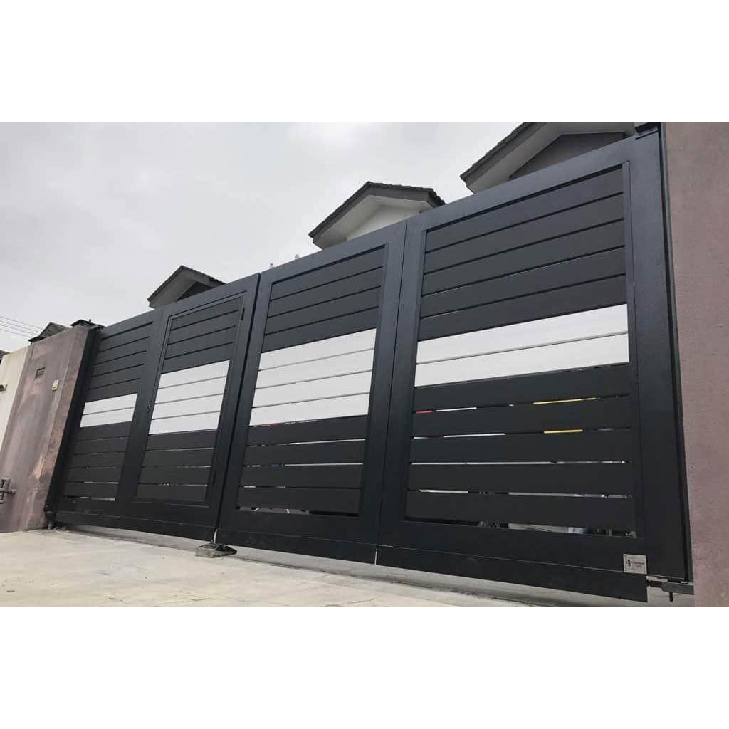 TRACKLESS FOLDING GATE BRACKET SYSTEM 24~30 FT | Shopee Malaysia
