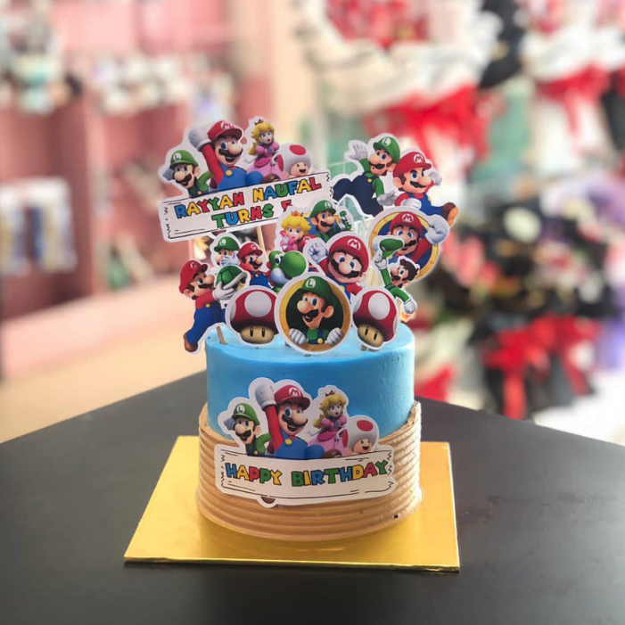CAKE TOPPER * PUBG GAME * SPIDERMAN * MARIO BROTHERS * MECHAMATO ...