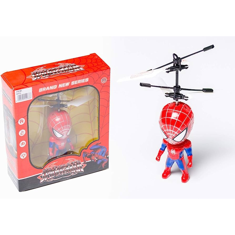 Spider Man Aircraft Flying Induction Helicopter | Shopee Malaysia