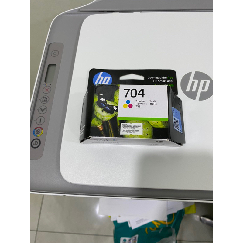 HP 704 ink cartridge (tri-color) | Shopee Malaysia