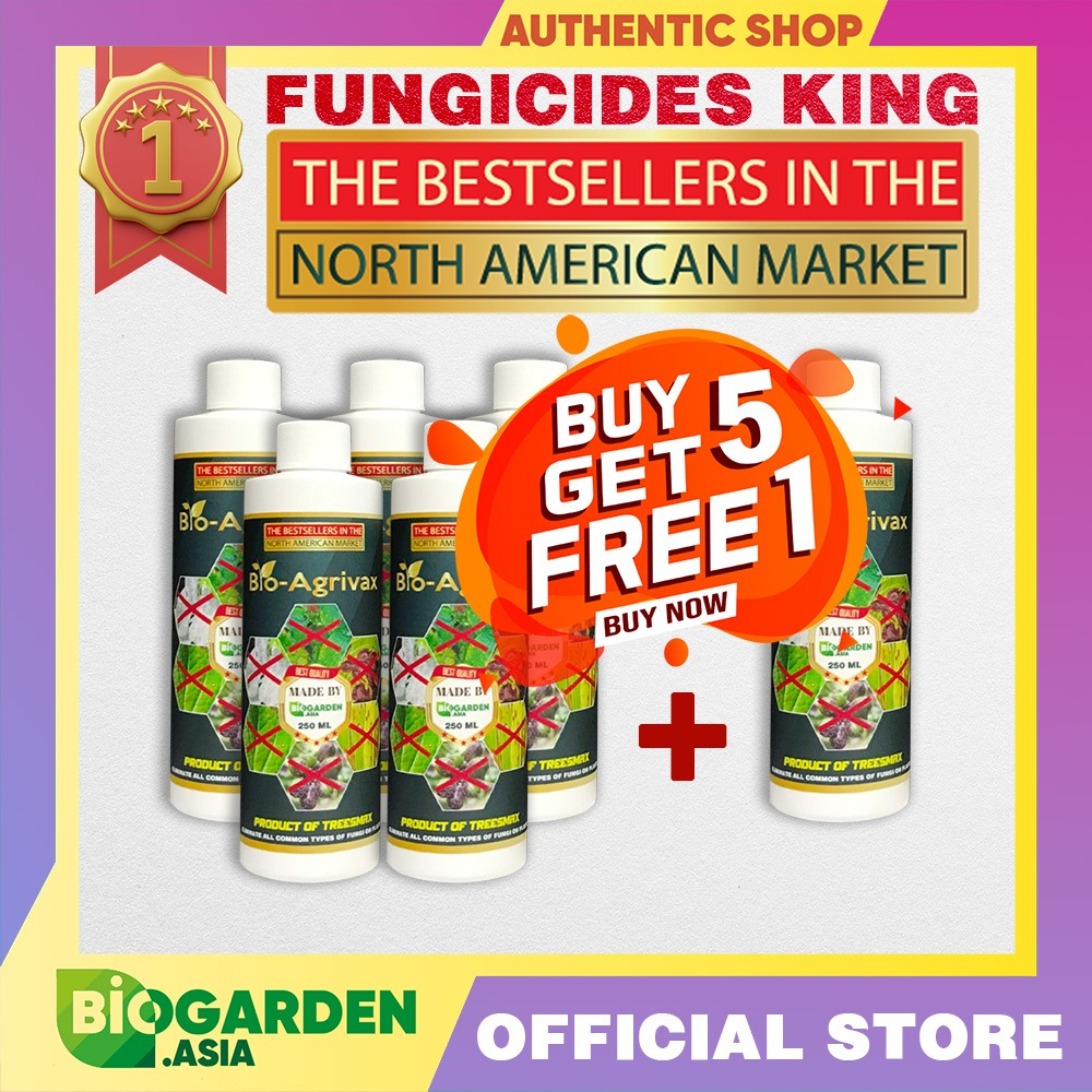 COMBO BUY 5 GET 1 FREE Fungicide King Bio-Agrivax - The leading Organic ...
