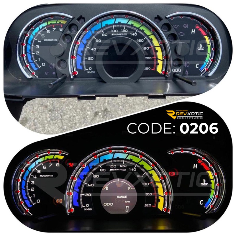 Papan Panel Meter Custom Perodua MYVI GEN-2 Gen2 Lagi Best ICON ...
