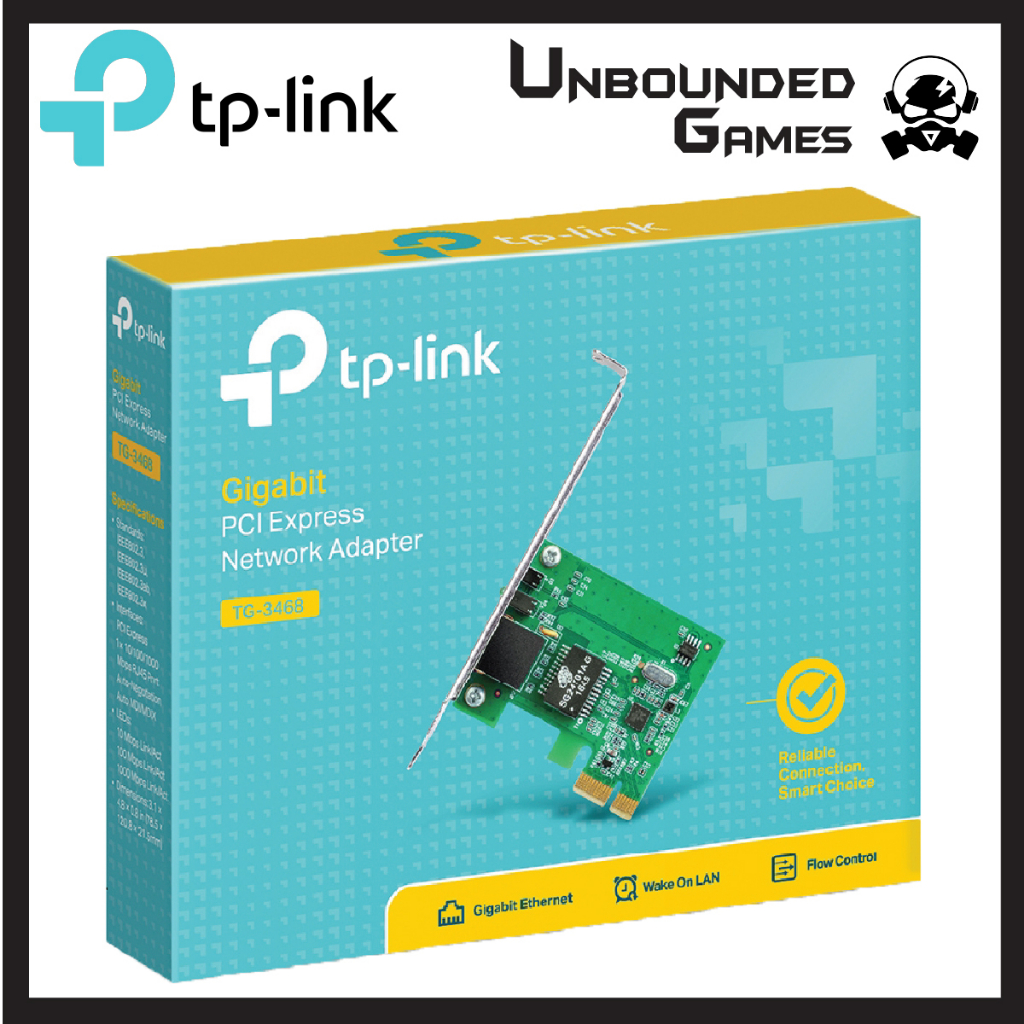 TP-LINK TG-3468 Gigabit PCI Express Network Adapter | Shopee Malaysia