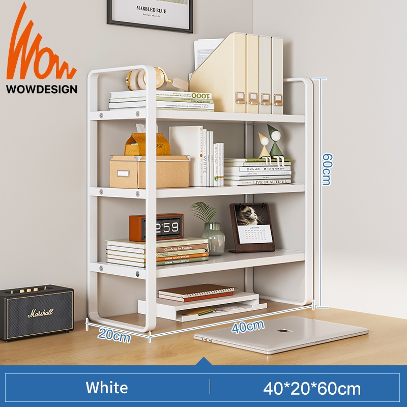 Desk Organizer Desktop Rack Book Rack Magazine Document Table Book ...