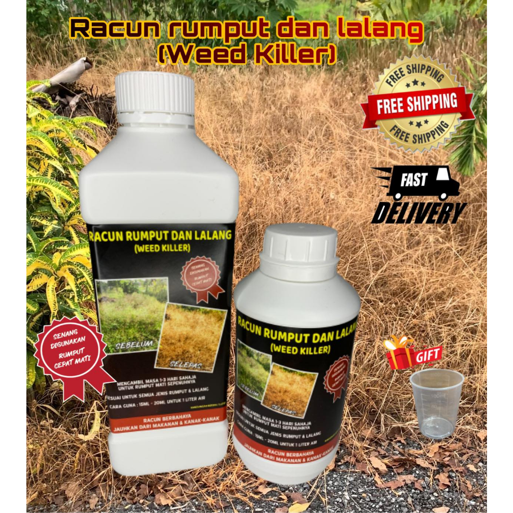 RACUN RUMPUT DAN LALANG SANGAT BERKESAN POWER!!! | Shopee Malaysia