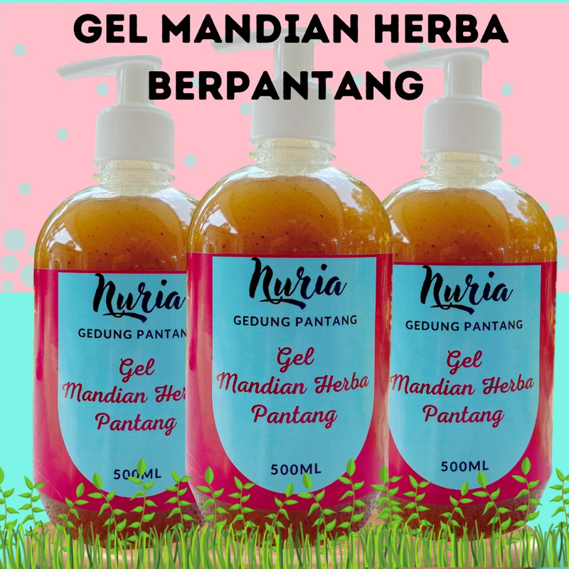 Gel Mandian Herba Berpantang | Gel Mandian Herba | Gel Mandian Keluar ...