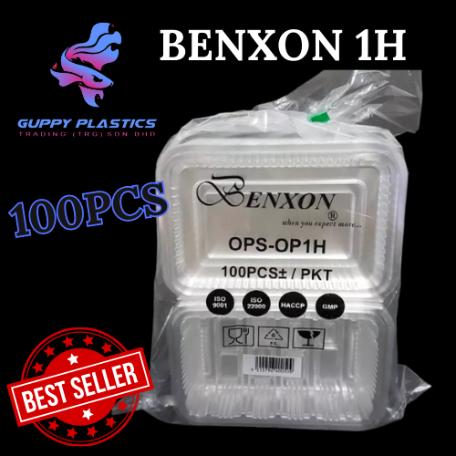 BEKAS BENXON OPS OP1H 100PCS / BX 1H PLASTIC TRAY / BEKAS 1H / BEKAS ...