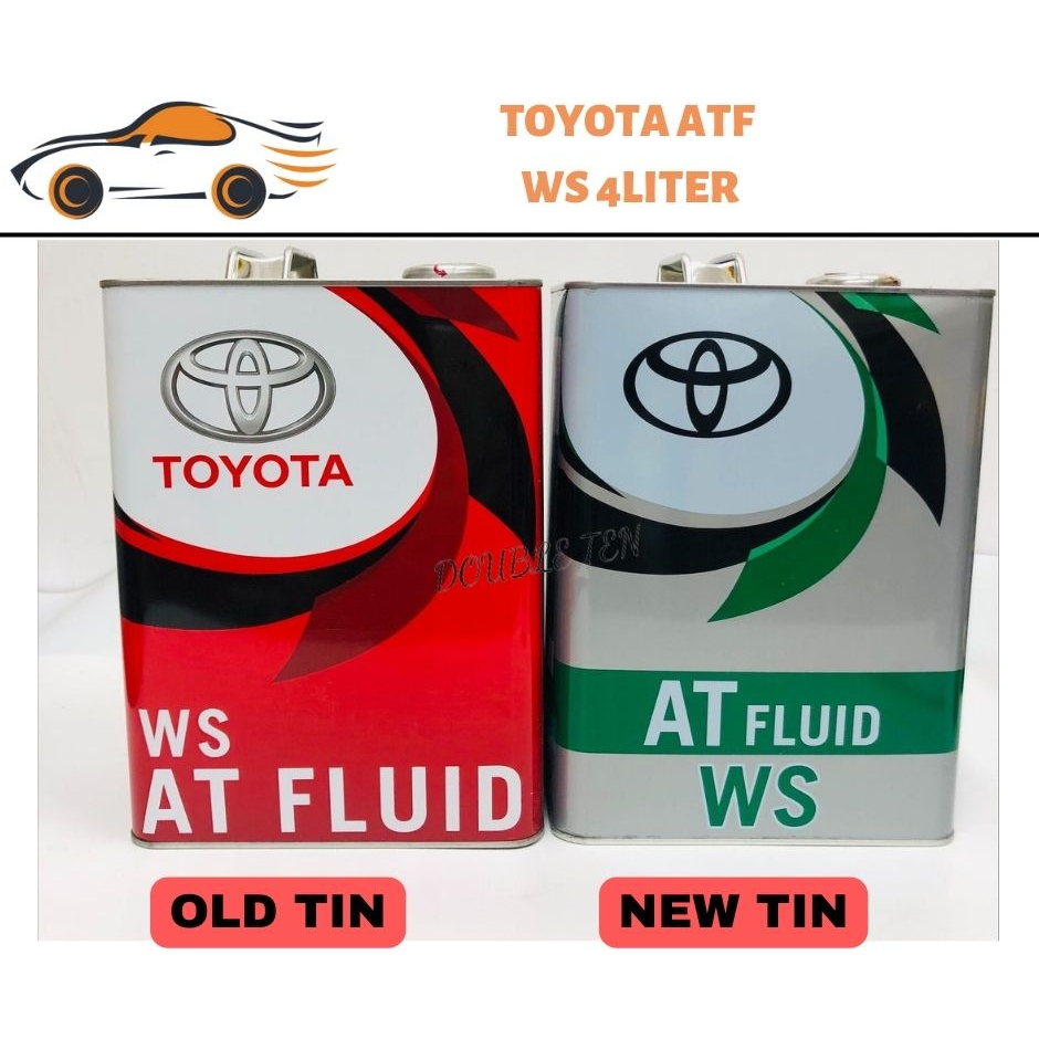Toyota WS ATF Fluid 4L Auto Transmission Fluid Gear Oil Minyak Gearbox ...