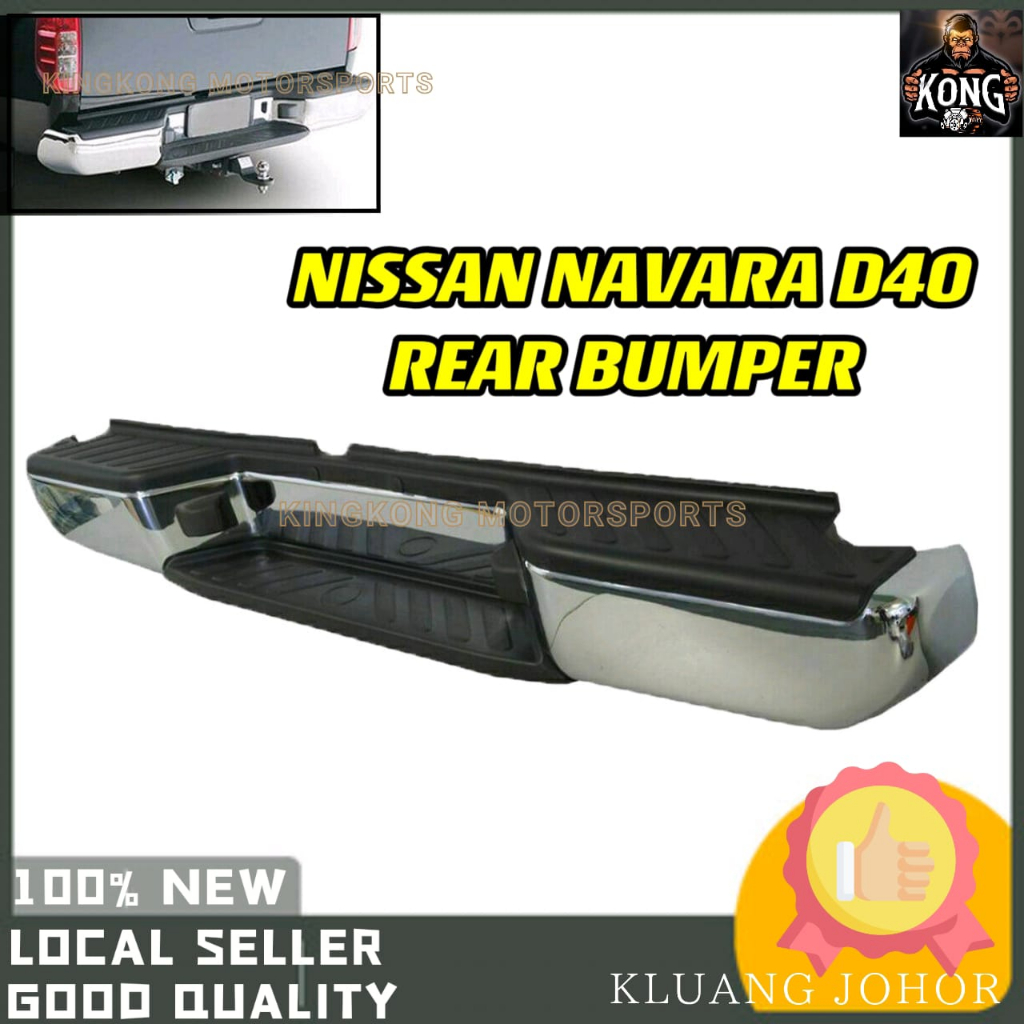 NISSAN NAVARA D40 REAR BUMPER BELAKANG NISSAN NAVARA D40 PIJAK KAKI ...