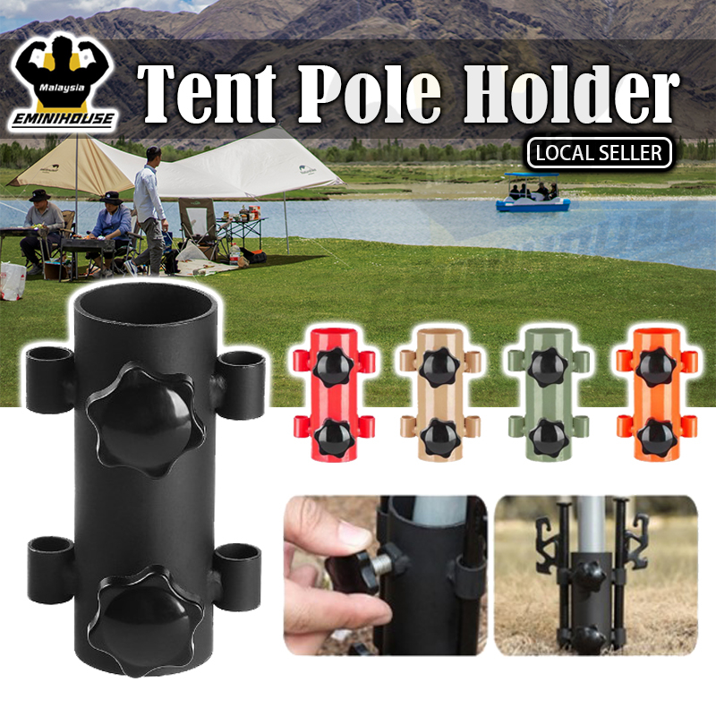 Camping Pole Holder Camping Tent Pole Holder Flysheet Tarp Holder ...