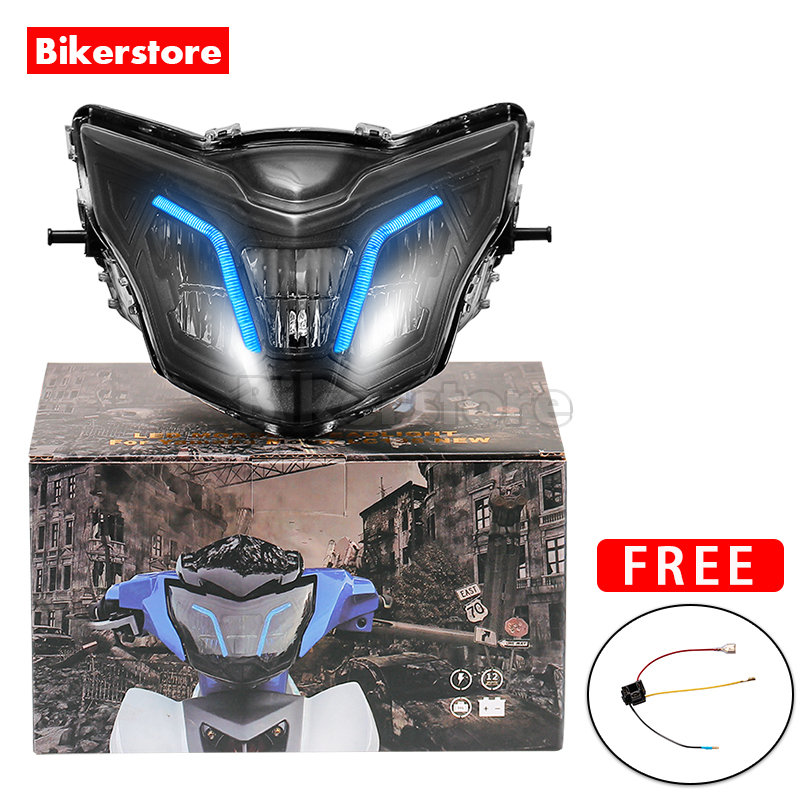 NEW HPMP LC135 V1-V8 Y15 V2 CONVEX LENS HEADLIGHT LEGEND SRL 115FI HEADLAMP NEW SUPER BRIGHT LED ...