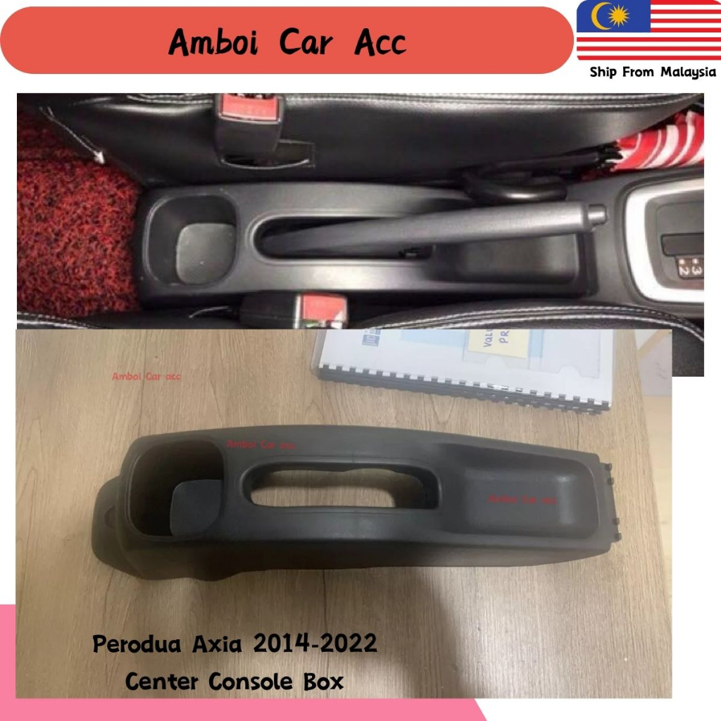 Free Skru !!!Perodua Axia All Model 2014-2022 Middle Console Box ...
