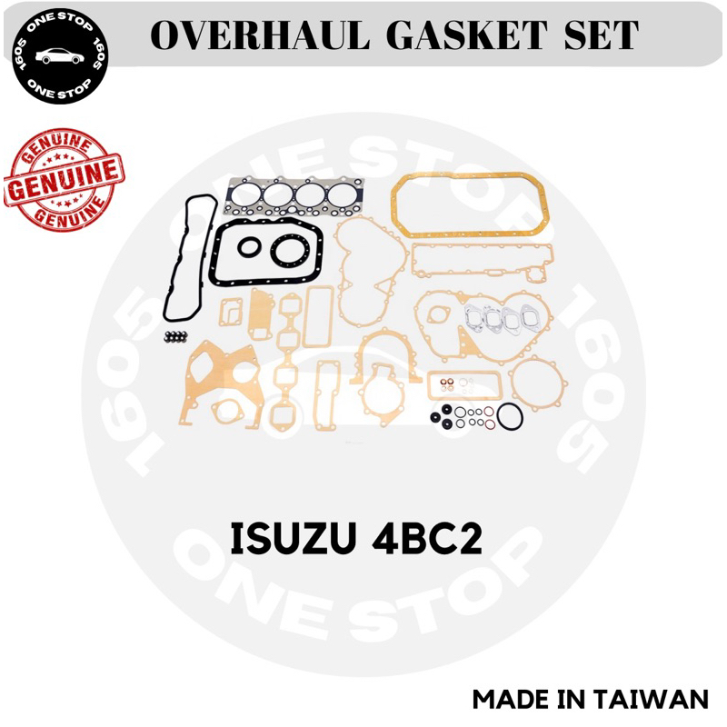 ISUZU 4BC2 EG GENERAL OVERHAUL GASKET SET (TAIWAN) | Shopee Malaysia