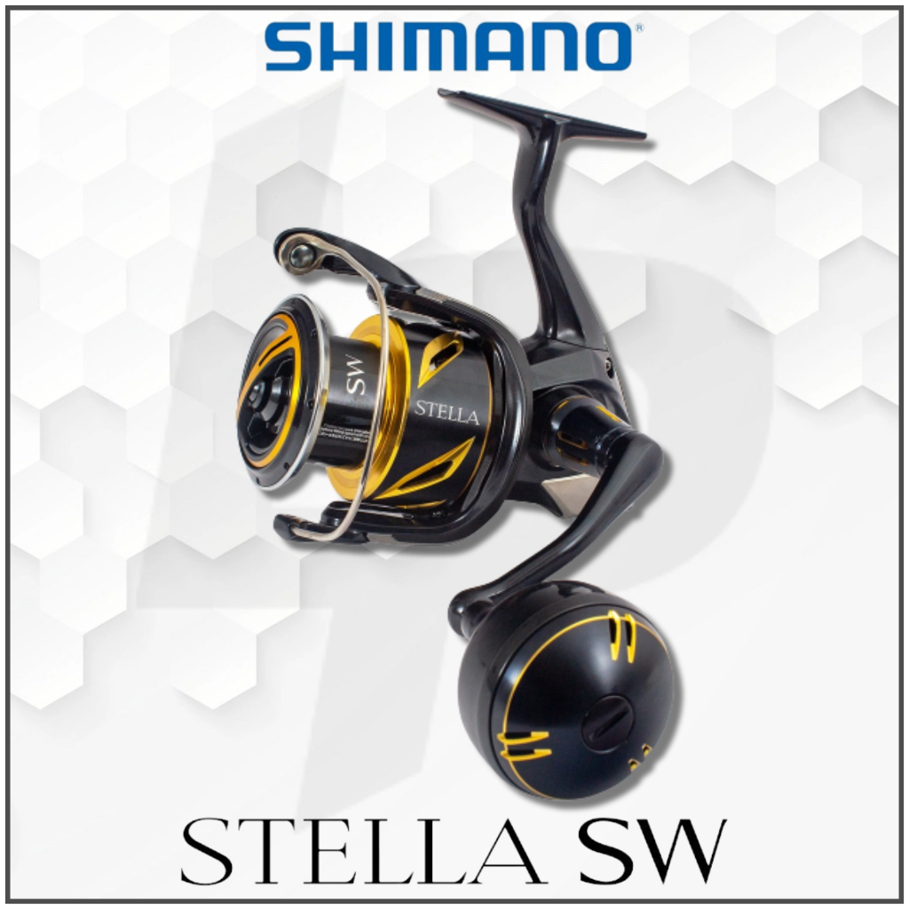 Shimano Stella SW Spinning Fishing Reel 2020 | SW4000HG SW4000XG SW5000HG SW6000PG SW6000HG ...