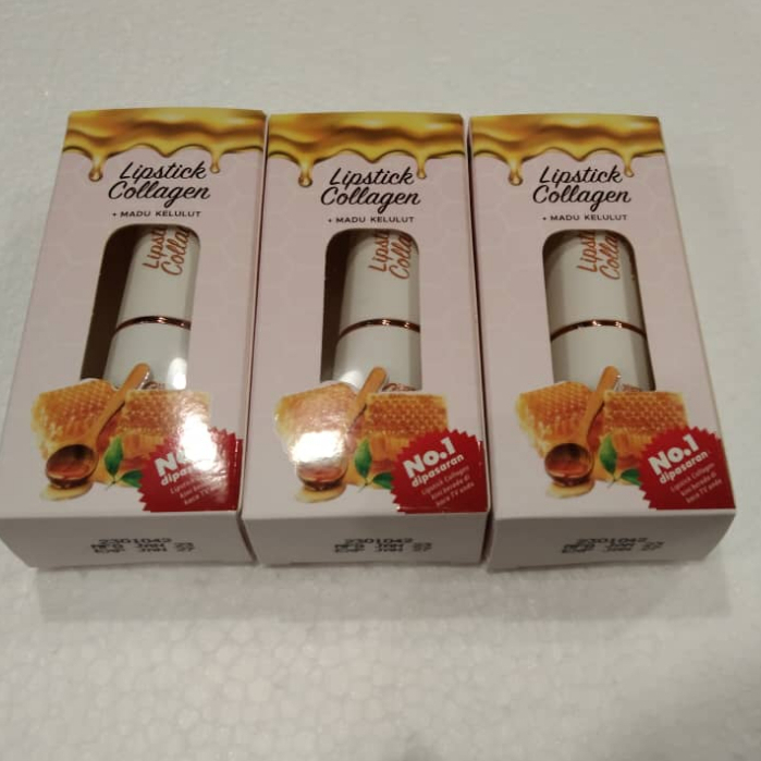 LIPSTICK COLLAGEN DHERBS + MADU KELULUT OFFER RM16.50 ( NEW PACKAGING ...