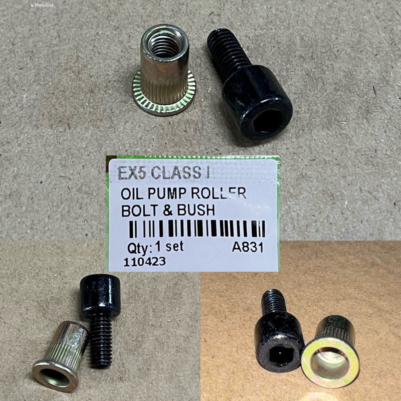 EX5 CLASS 1 OIL PUMP ROLLER BOLT & BUSH SKRU | Shopee Malaysia