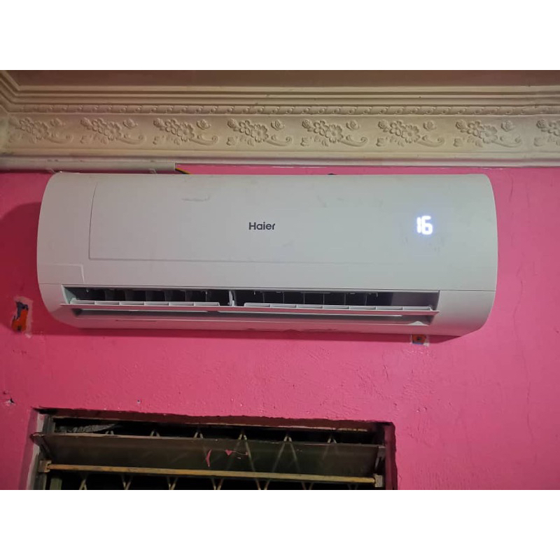 Haier Aircond 1hp,1.5hp, 2.0hp, 2.5hp non inverter & inverter series ...
