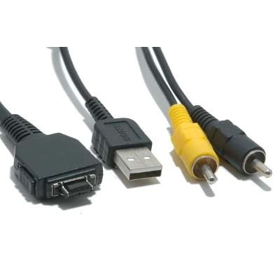 USB & AV Cable for Digital Camera (Compatible to Sony VMC-MD1) | Shopee ...