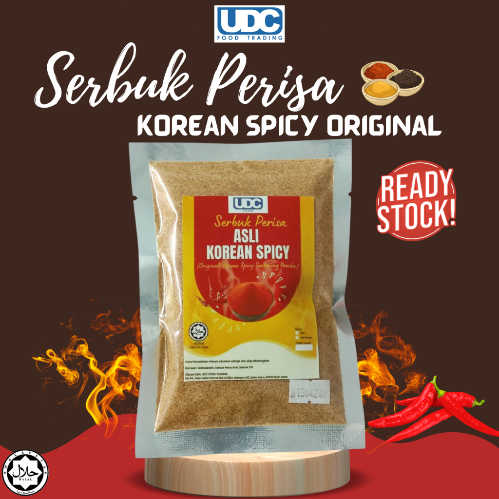 SERBUK PERISA KOREAN SPICY ORIGINAL🔥 [100G/200G/500G/1KG] READY STOCK ...