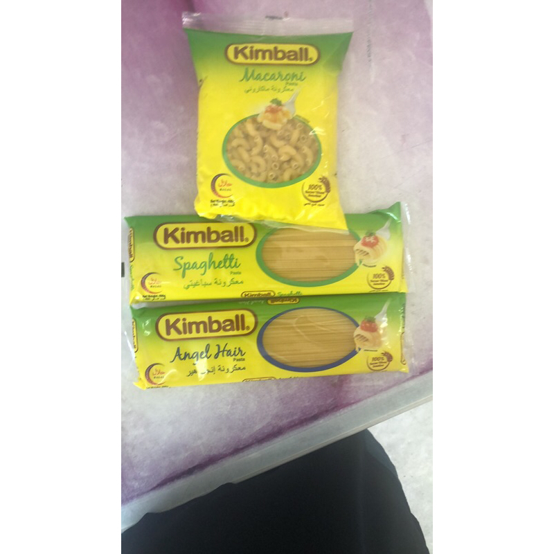 Kimball Pasta 400g ( Fettuccine / Spaghetti / Angel Hair / Spiral ...