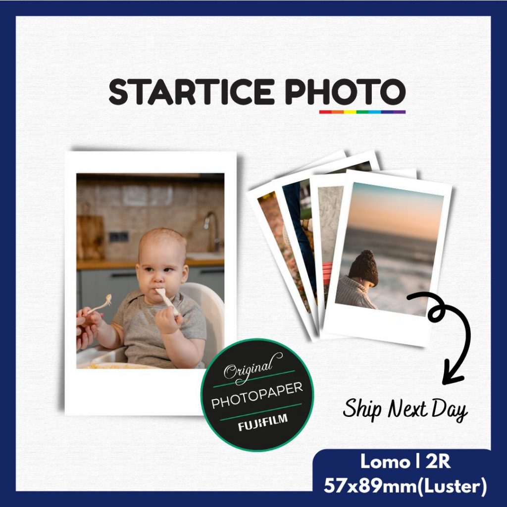 Startice Photo Lomo Print | 2R Photo Print 57x89mm Luster (cuci gambar ...
